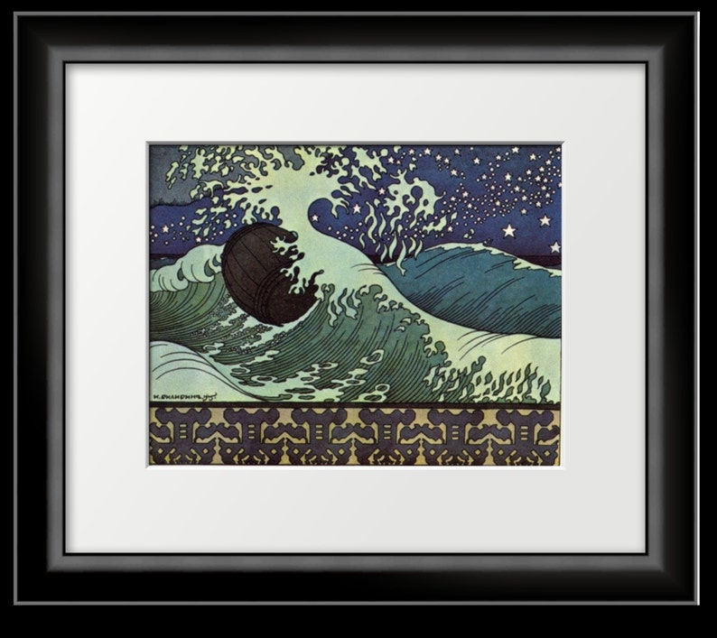 Another Great Wave Print by a Famous Russian Artist - Etsy