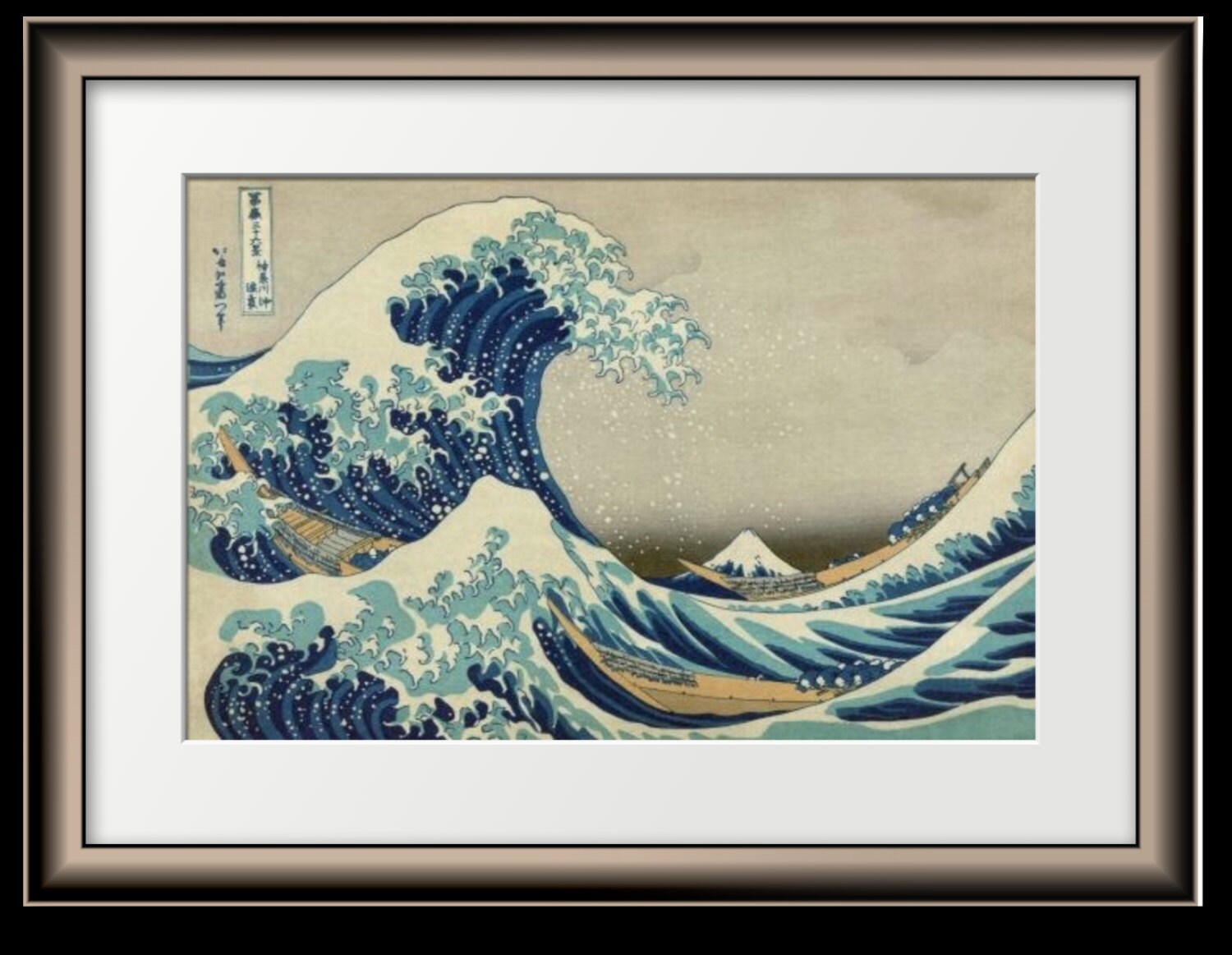 Poster of the Great Wave Print in Large Size - Etsy