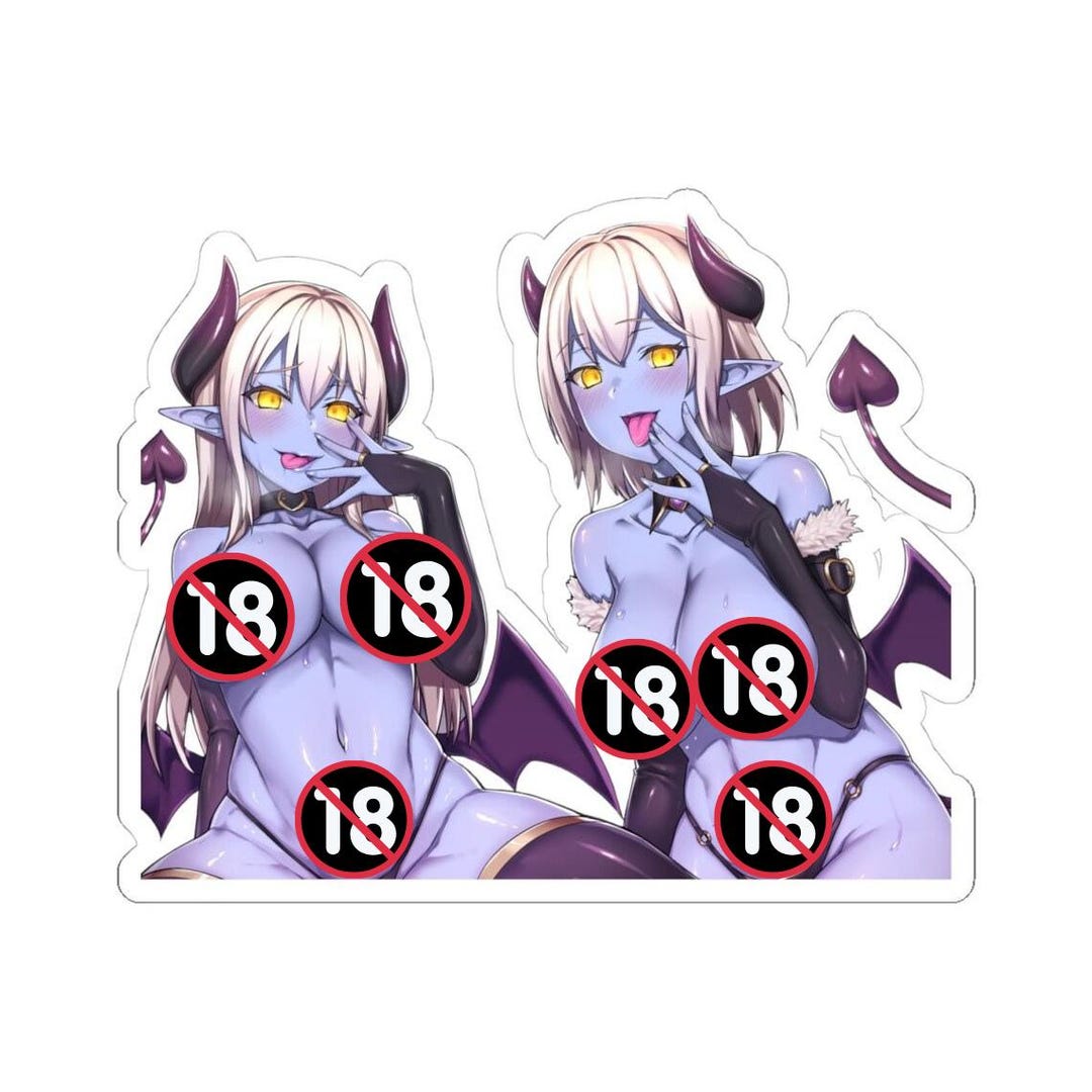 Anime Waifu Sticker Bundle, Video Game Inspired, Laptop, Phone ...