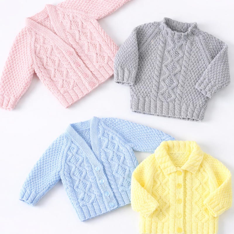 Knitting Pattern Boy Jacket - Etsy UK