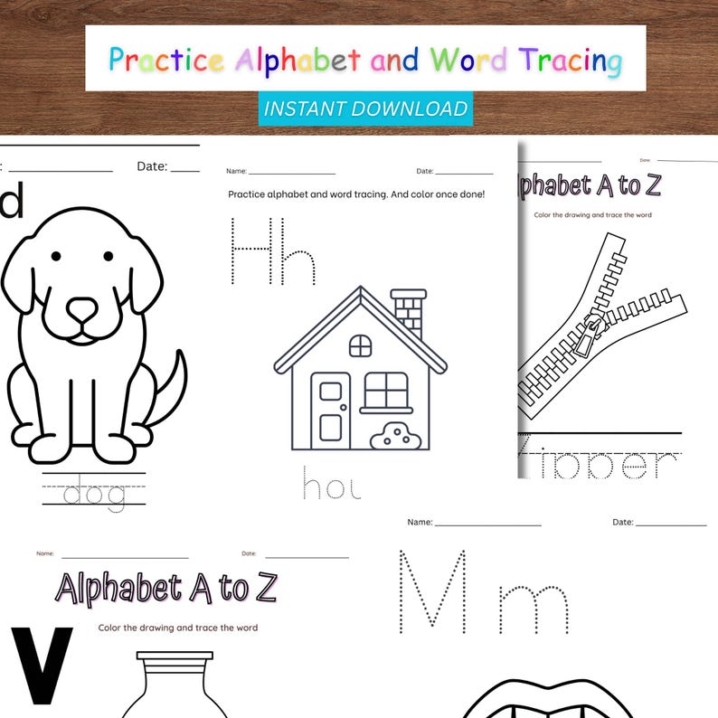 Kindergarten Math & Alphabet Activity Bundle | 750+ Preschool ...