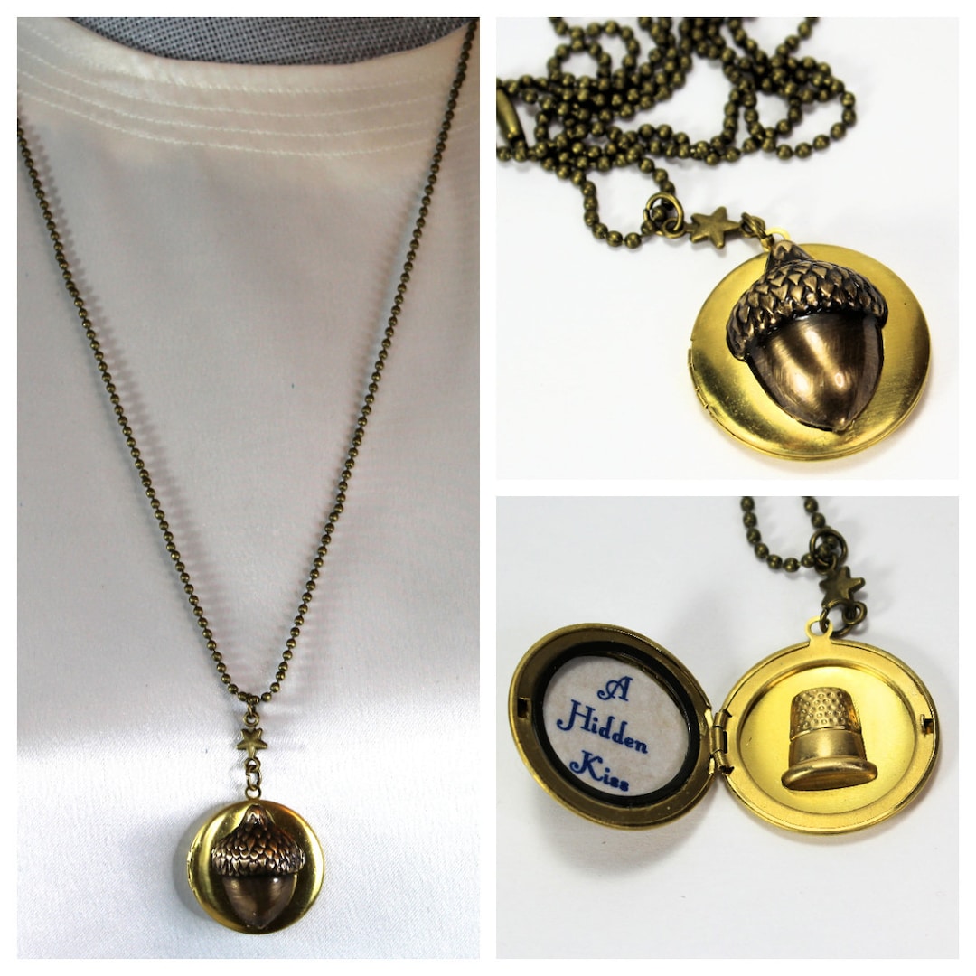 Acorn With Hidden Thimble Peter Pan and Wendy Kisses Second Star Right ...