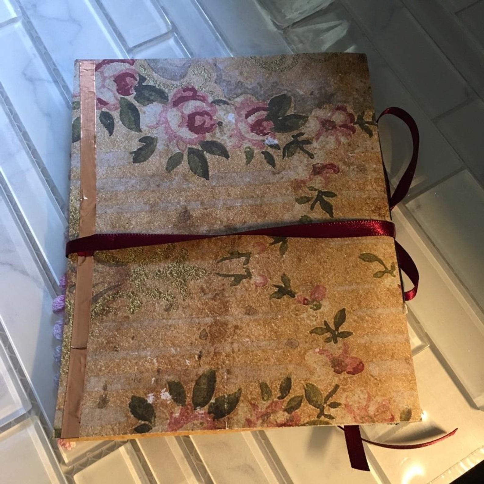 Journal Handmade Journal 50 Pages 5x6 Plus Some Ephemera to Use to ...