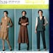 Simplicity 2539 Slimming Princess Seam Dress or Jumper Chic Jacket ...
