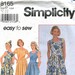 Simplicity 8165 Summer Dresses Pattern Size 4..6..8 UNCUT - Etsy