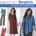 Simplicity 2336 Khaliah Ali Boho Chic Jacket & Slimming Dress Pattern ...