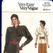 Tom and Linda Platt Vogue Dress Pattern V1138 (sizes 6-12) - Etsy