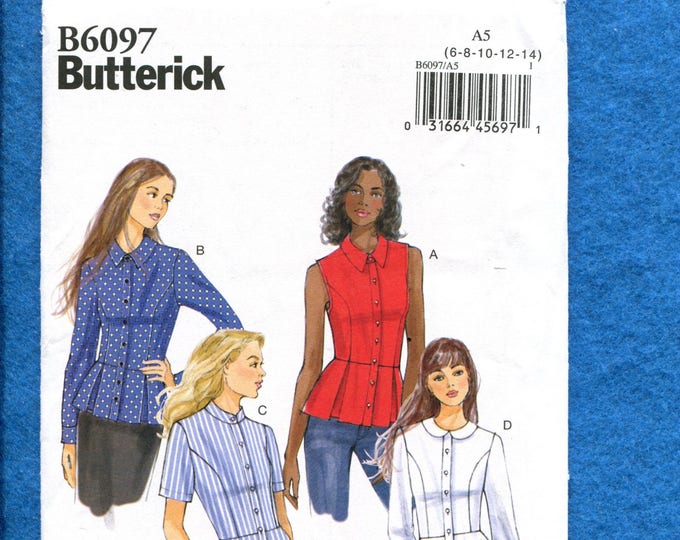 Vogue 8784 Flared & Slim Skirt Wrap Dresses Pattern Size 6 to 14 UNCUT ...
