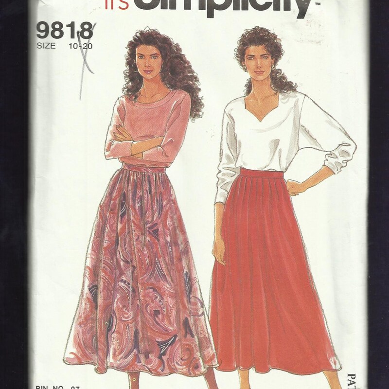 Simplicity 9818 - Etsy