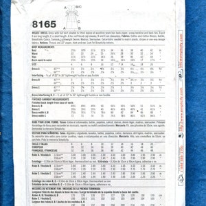 Simplicity 8165 Summer Dresses Pattern Size 4..6..8 UNCUT - Etsy