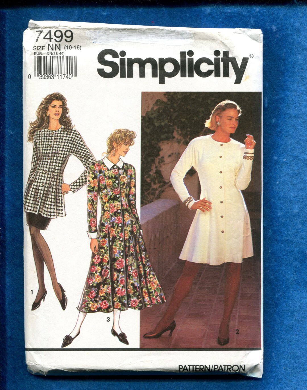 Simplicity 7499 Flared Shirt Dress Pattern Size 10 to 16 UNCUT - Etsy