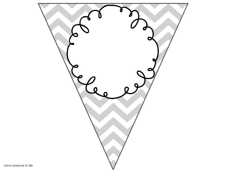 Alphabet and Number Bunting in Red, Gray, Black, Brown, and Gold ...