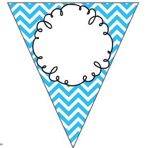 Bright and Bold Chevron Alphabet and Number Bunting - Etsy