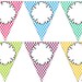Bright and Bold Polka Dot Alphabet and Number Bunting - Etsy