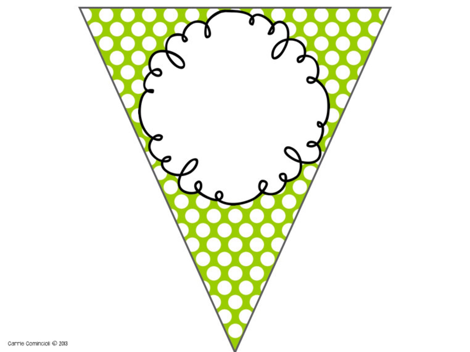 Bright and Bold Polka Dot Alphabet and Number Bunting - Etsy