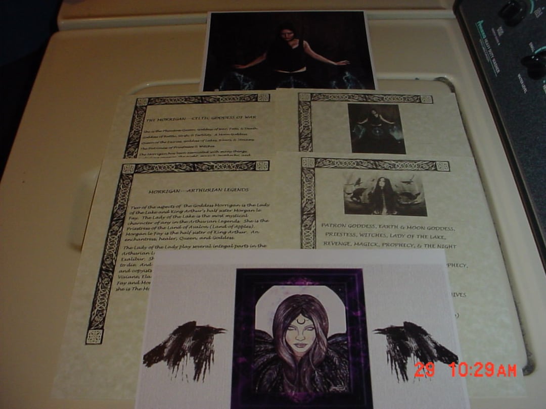 Beautifully Illustrated Morrigan Book of Shadow (over 40 Pages) Instant ...