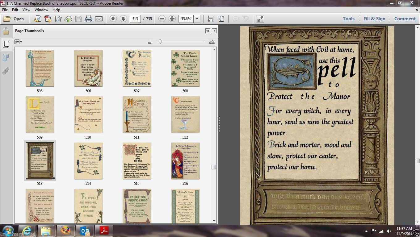 The Complete Charmed Book of Shadow Pages (over 735 Pages) - Etsy