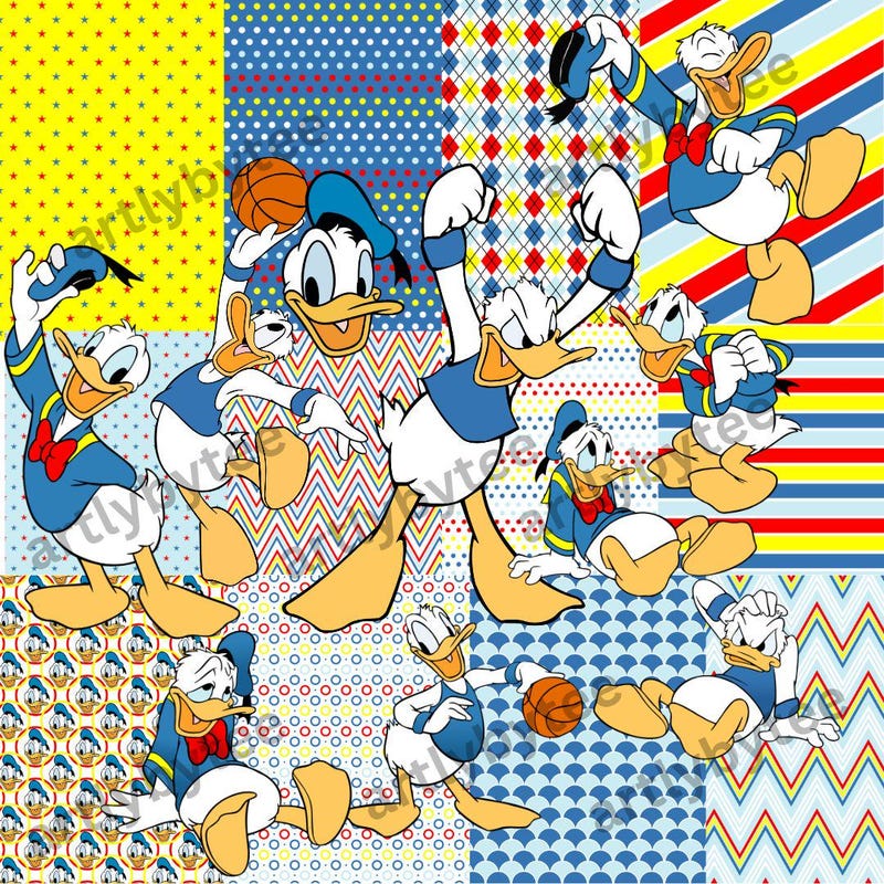 Pop Art Donald Duck - Etsy