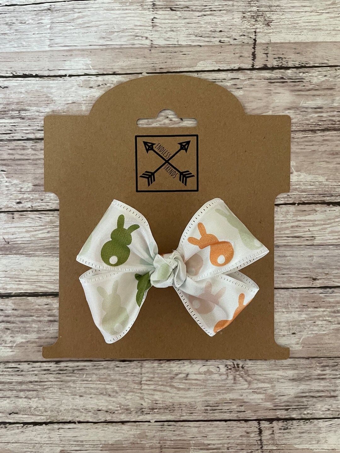 Easter Bunny Bow Hand Tied Baby and Kid's Bow Hair Bows - Etsy