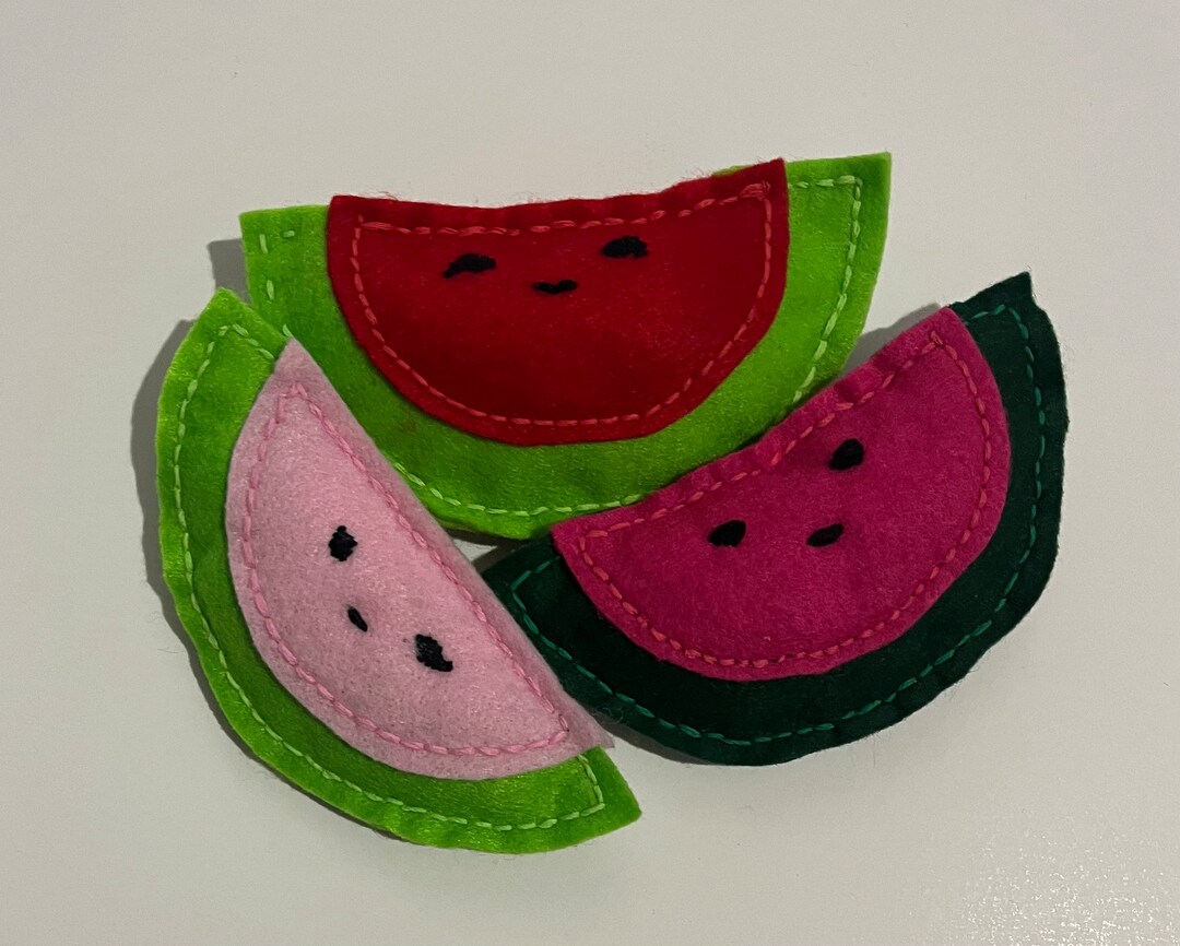 Wajee Watermelon Downloadable Pattern PDF for DIY Handmade Felt ...