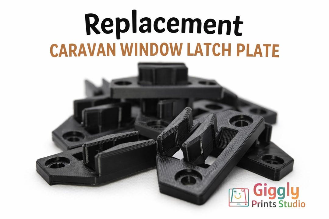 3D Printed Caravan Window Latch Plate | Motorhome, Campervan ...
