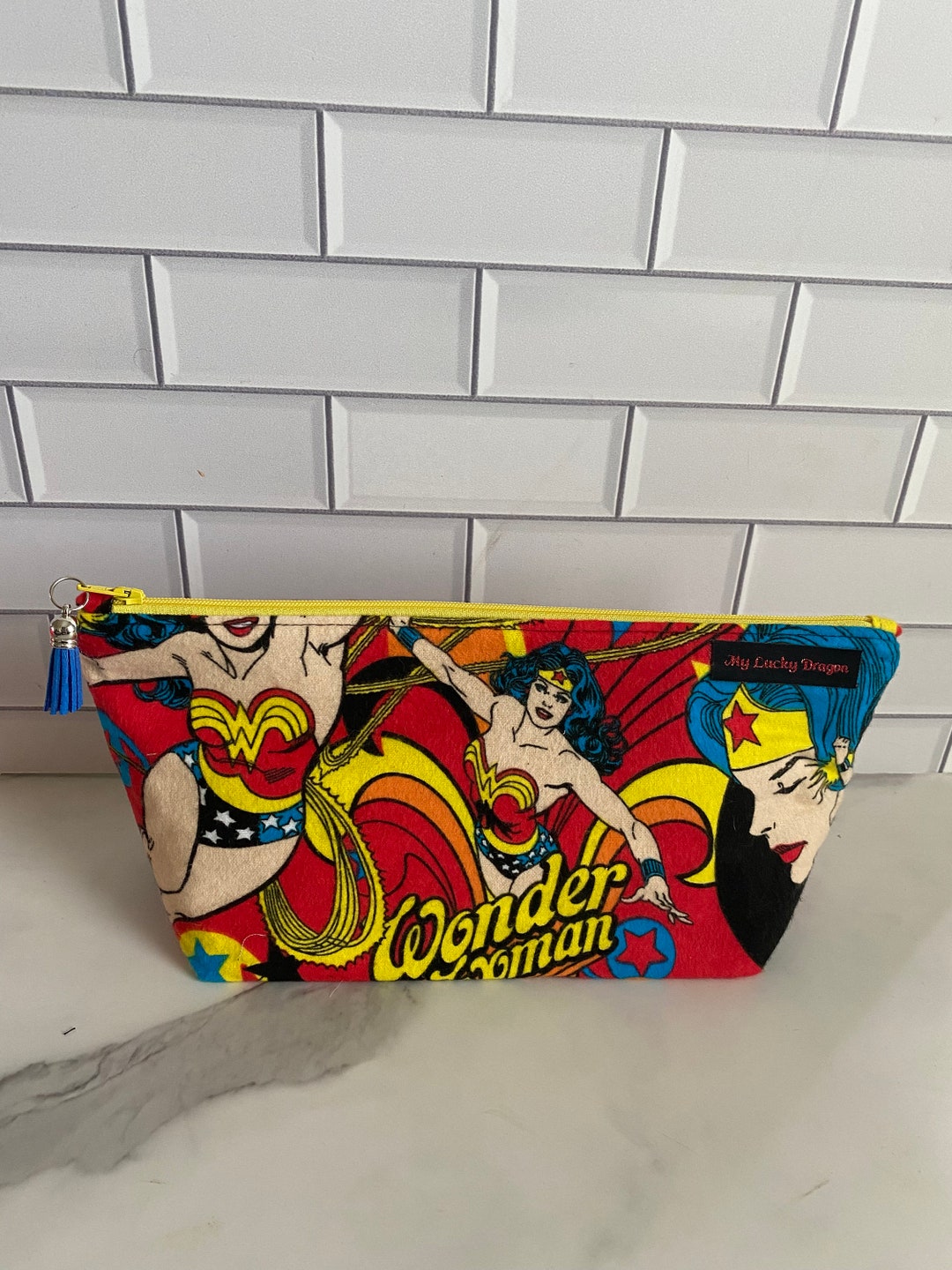 Cosmetic Bag Makeup Bag Zipper Bag WW Girl Power Super - Etsy