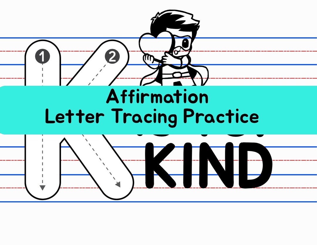 Alphabet Tracing Worksheets – KIND Handwriting Practice (digital ...