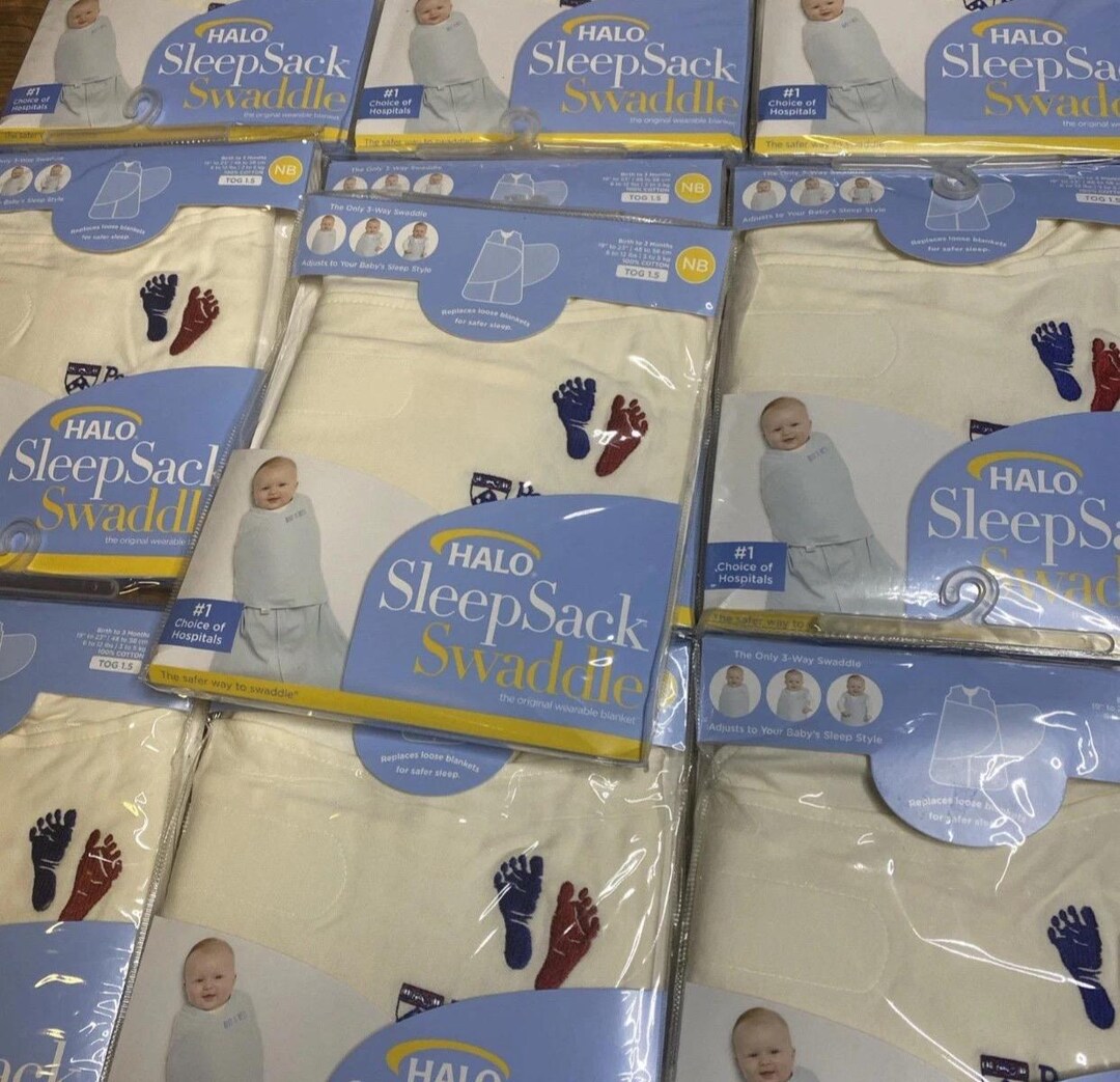 3 Pack Halo Sleep Sack Swaddle Birth to 3 Month Penn Medical - Etsy