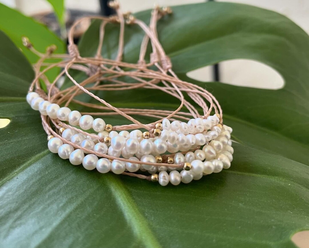 Ren Bracelet, Anklet and Necklace / Hand Braided Jewelry / 14k Gold ...