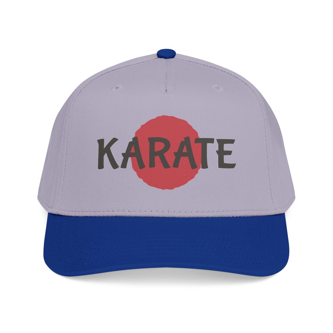 Karate Baseball Cap Red Sun Martial Arts Hat - Etsy
