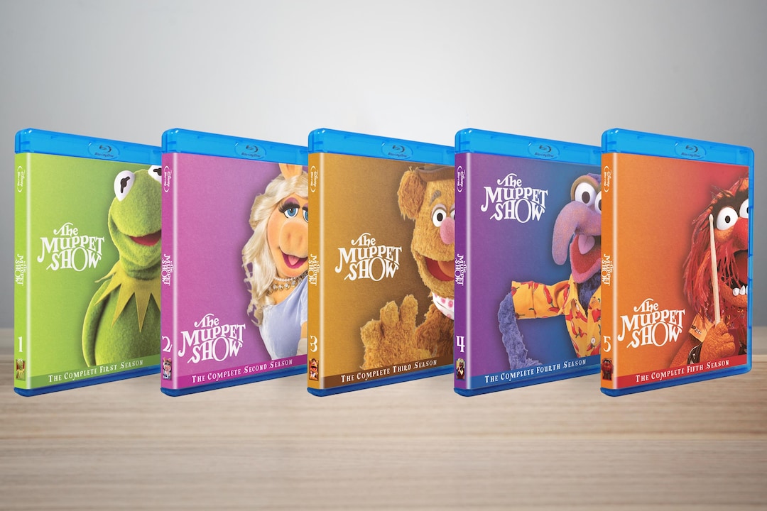The Muppet Show TV Series Custom Replacement Blu-ray Covers W/ Case (NO ...