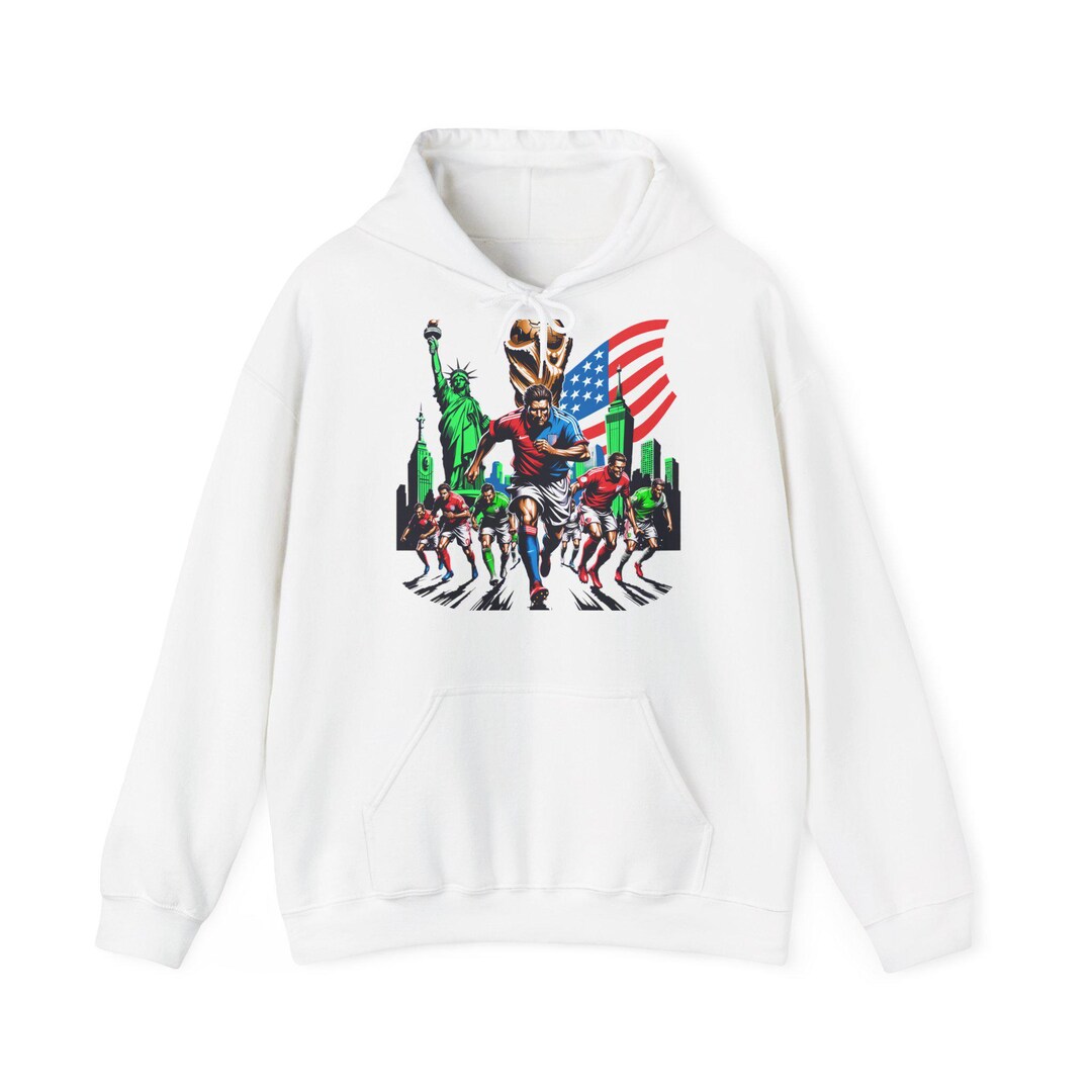 Victorious World Cup Journey Soccer Hoodie - Patriotic USA Design - Etsy
