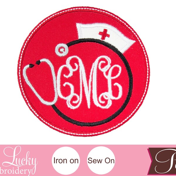 Monogram Patch - Etsy
