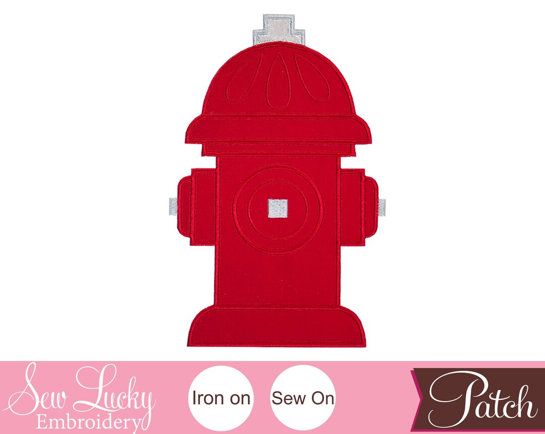 Fire Hydrant Patch Fire Plug Patch Fireman's Patch - Etsy