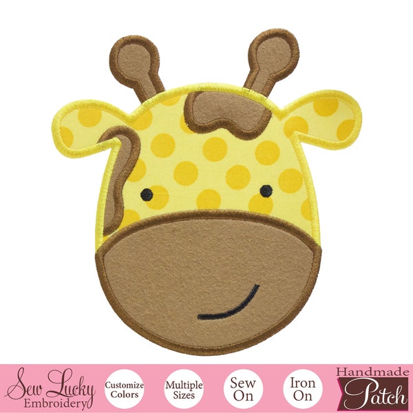 Giraffe Applique - Etsy