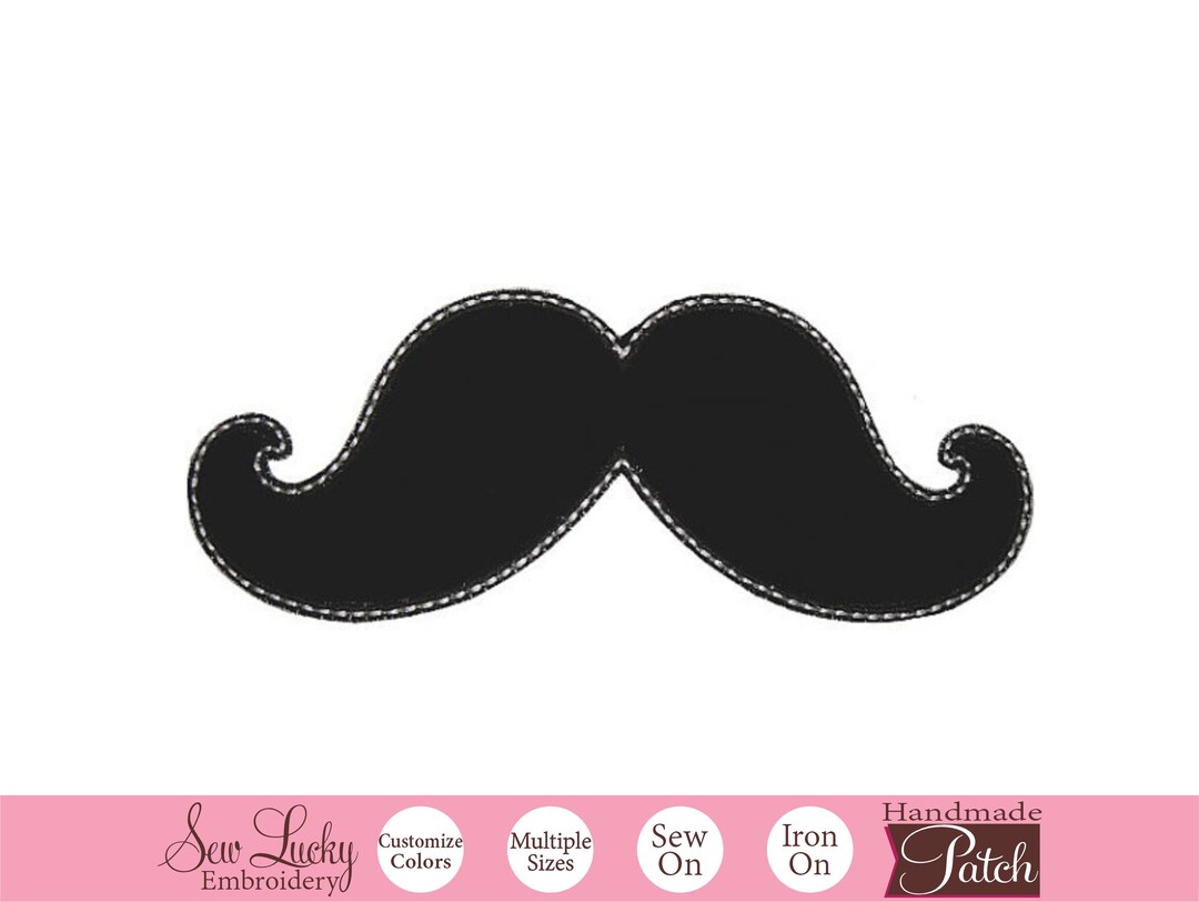 Mustache Disguise Patch - Circus Patch - Iron on Patch - Sew on Patch ...