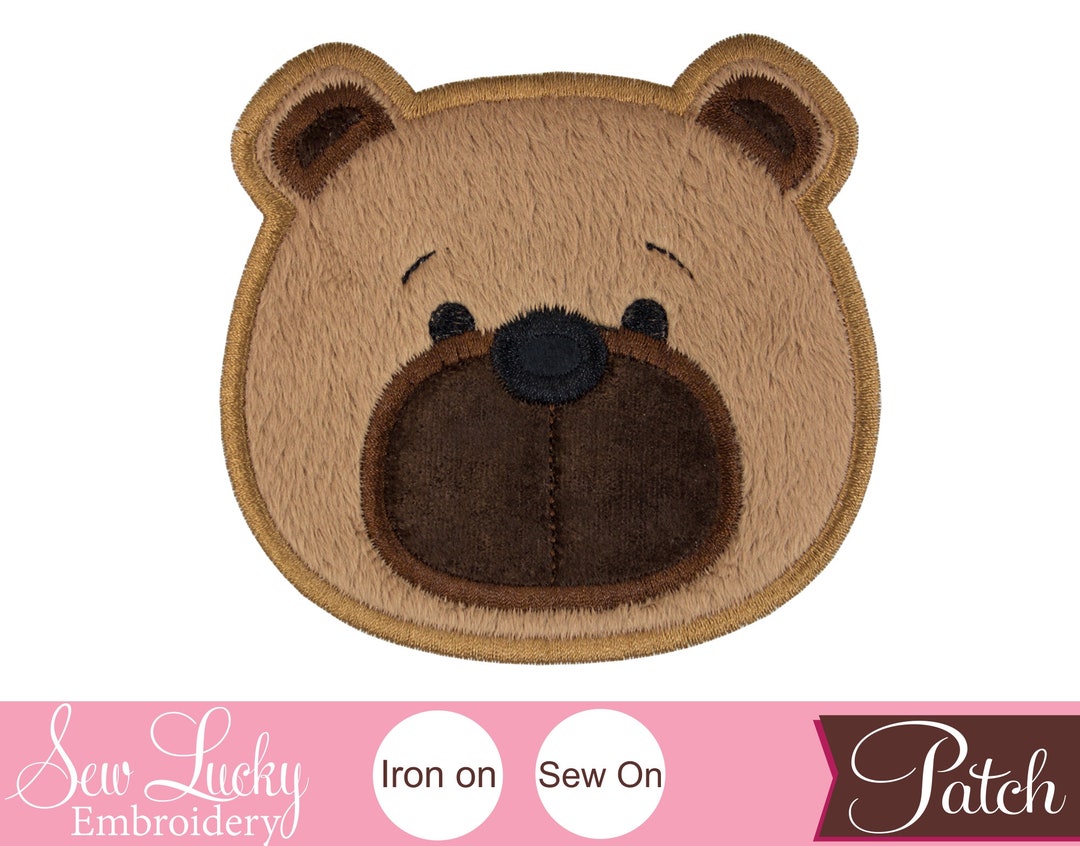 Teddy Bear Patch Animal Patch Iron on Patch Sew on Patch - Etsy UK