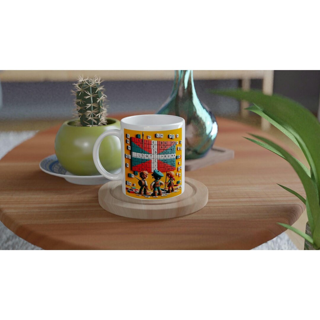 Euskadi Children's Mug "ikurriña Puzzle" | Basque Breakfast Mug for ...