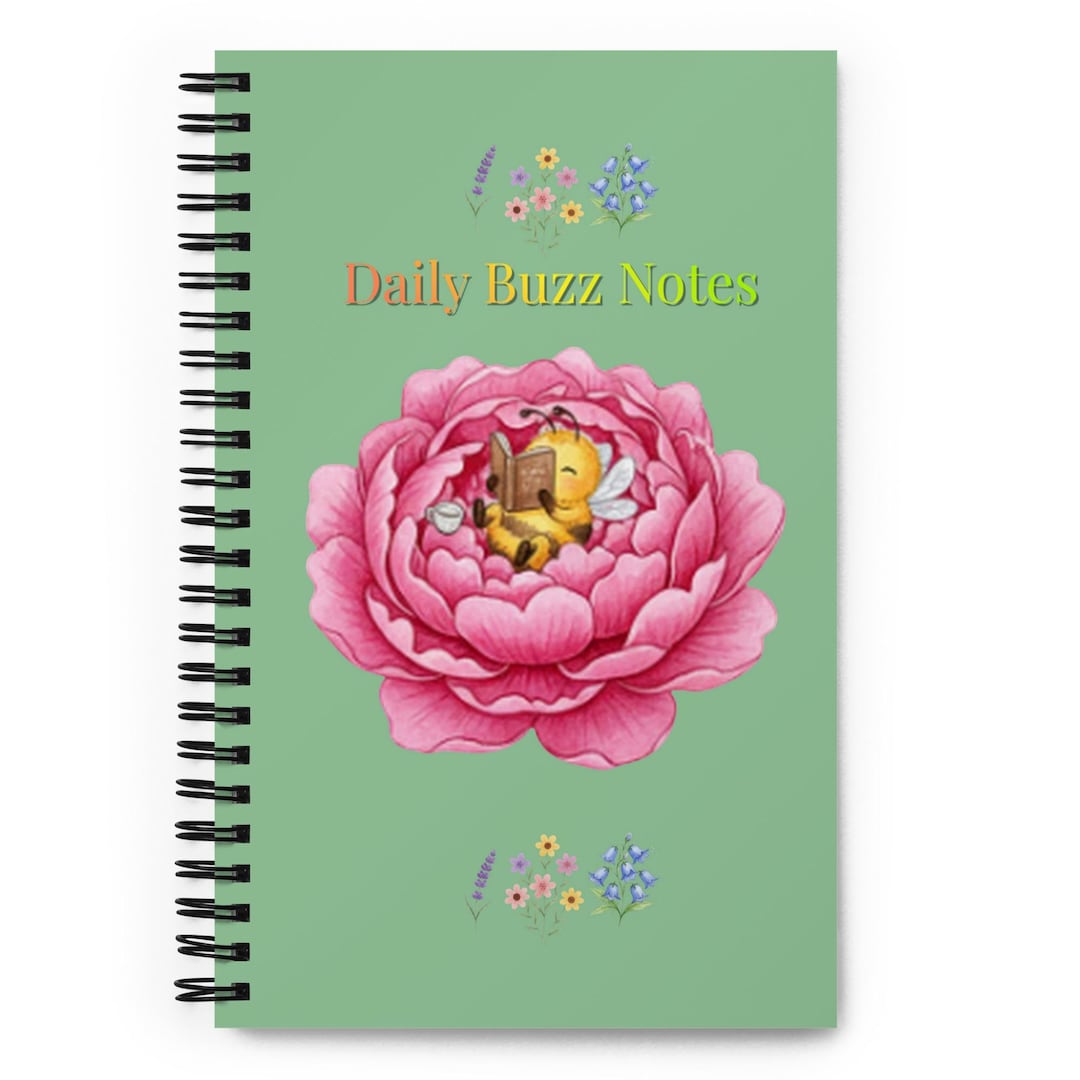 Barnabee Original Design Spiral Notebook - Etsy