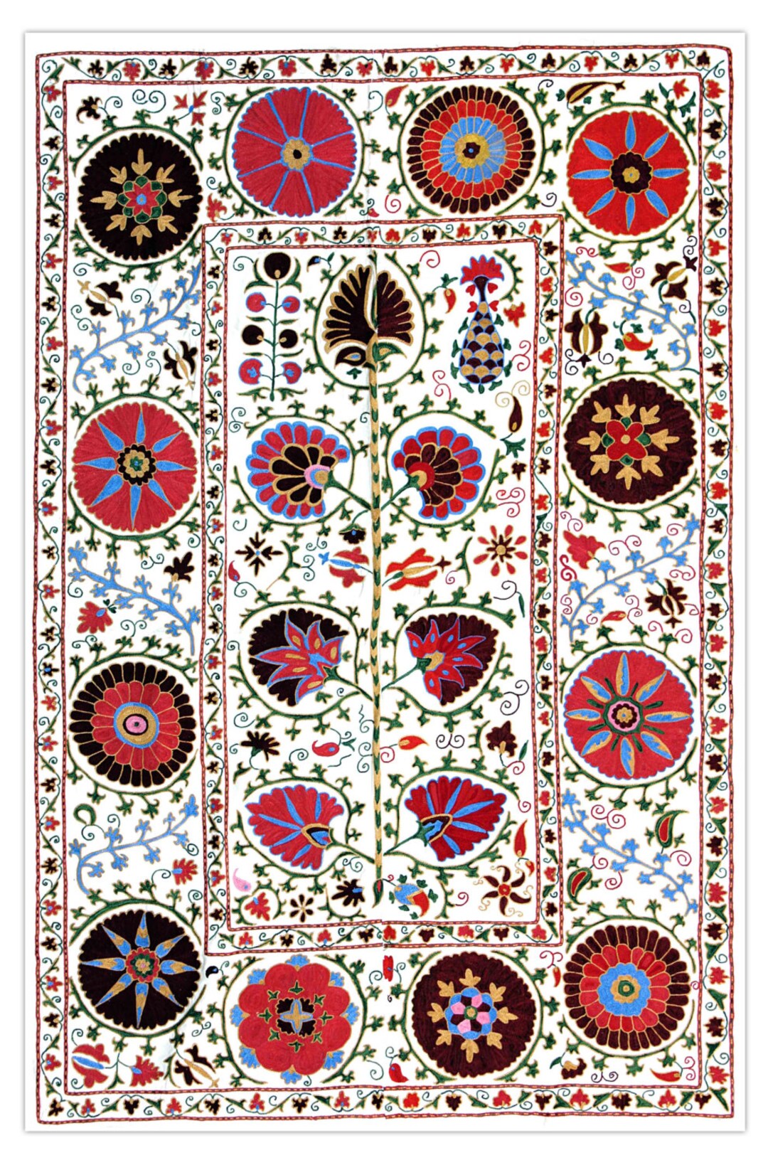 Handmade Modern Suzani - Etsy