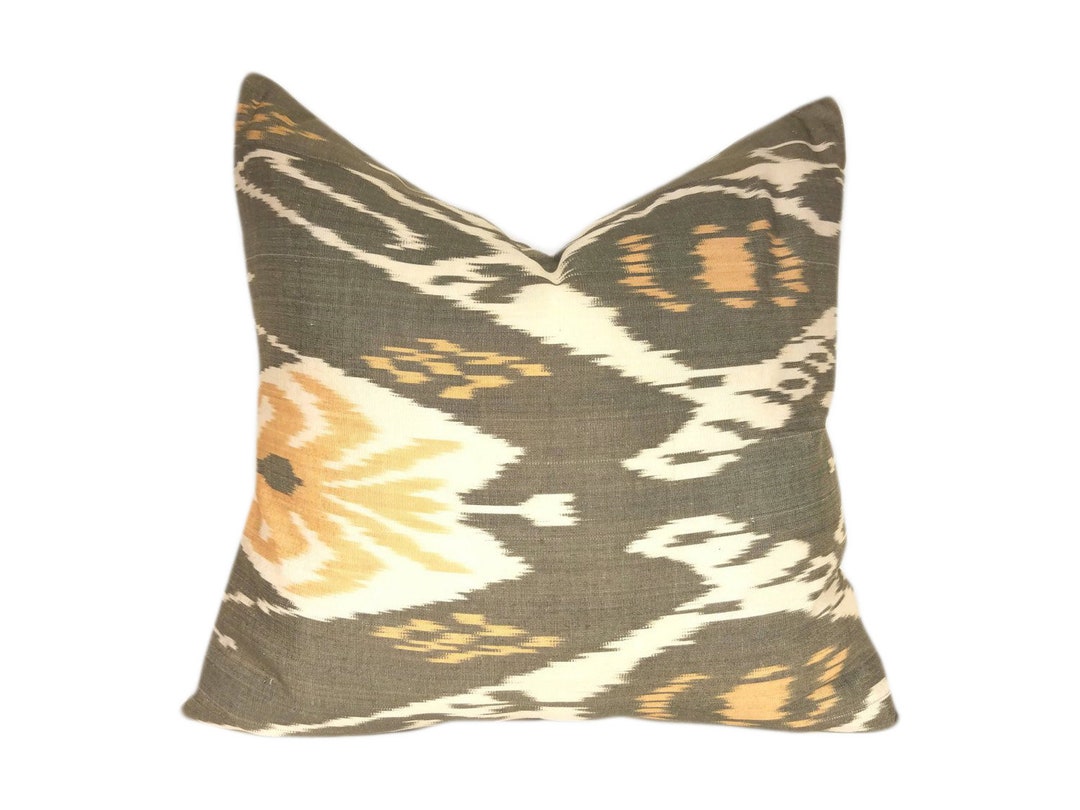 Ikat Pillow - Etsy