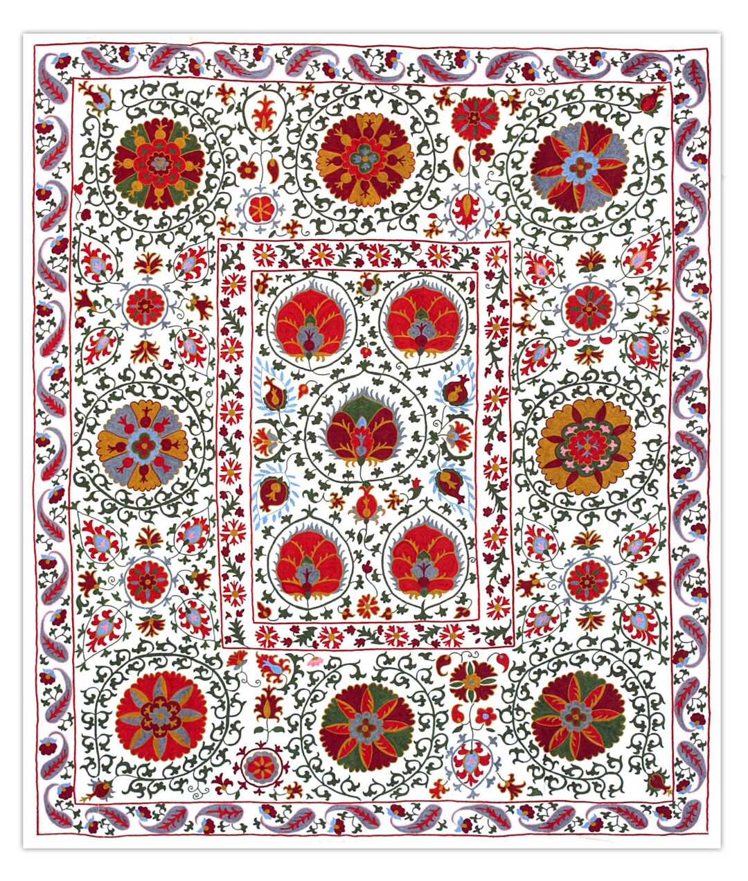 Handmade Modern Suzani - Etsy