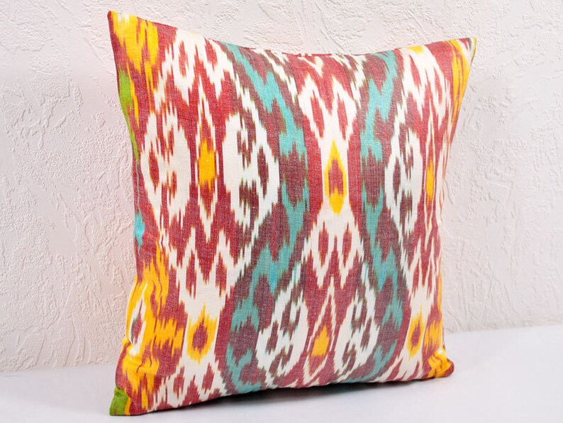 Ikat Pillow | Etsy