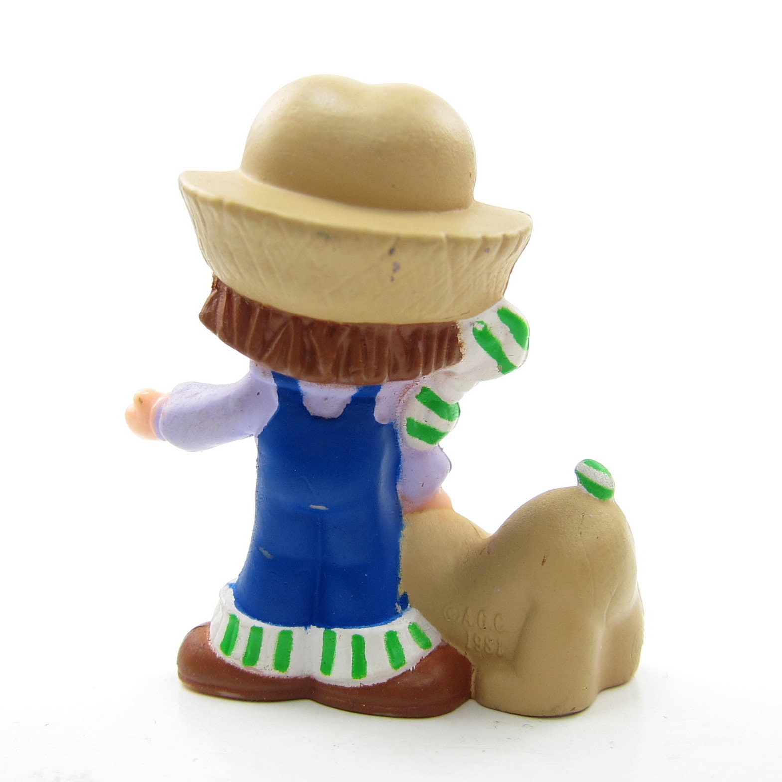 Huckleberry Pie With Pupcake Mini Figurine Vintage Strawberry - Etsy