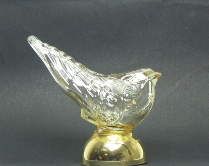 Avon Song Bird Perfume Bottle Vintage Glass Bird Cotillion Cologne ...