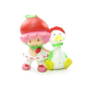 Cherry Cuddler With Gooseberry Mini Figure Vintage Strawberrry - Etsy