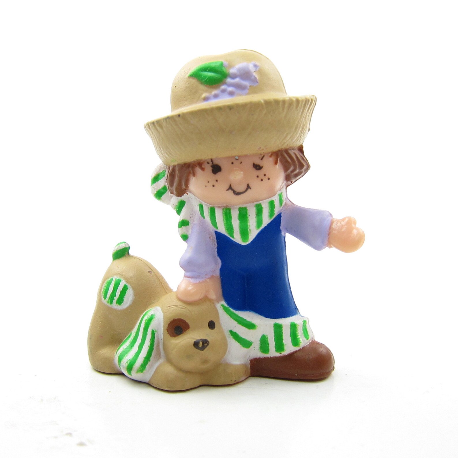 Huckleberry Pie With Pupcake Mini Figurine Vintage Strawberry - Etsy