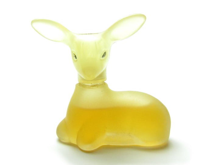 Avon Doe Perfume Bottle Precious Doe Sweet Honesty Cologne Deer Glass ...