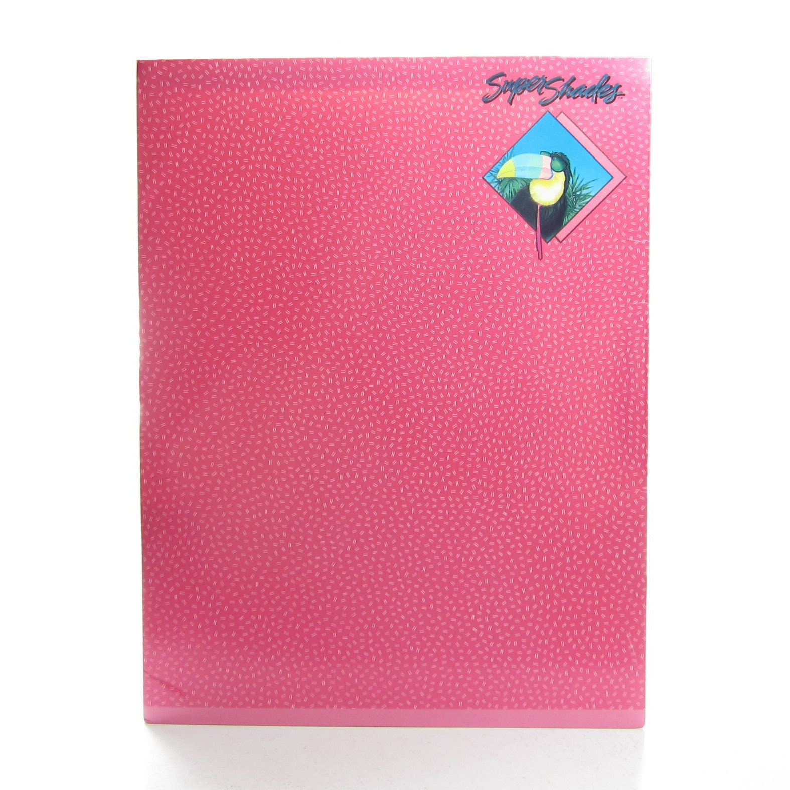 Super Shades Folder 2-pocket Portfolio Vintage 1987 Pink Retro School ...