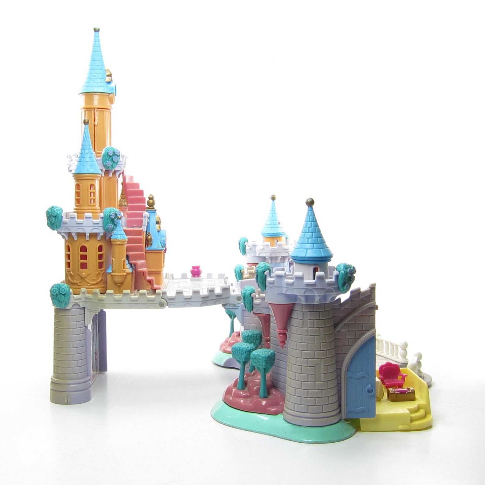 Polly Pocket Cinderella Enchanted Castle Vintage 1995 Bluebird - Etsy